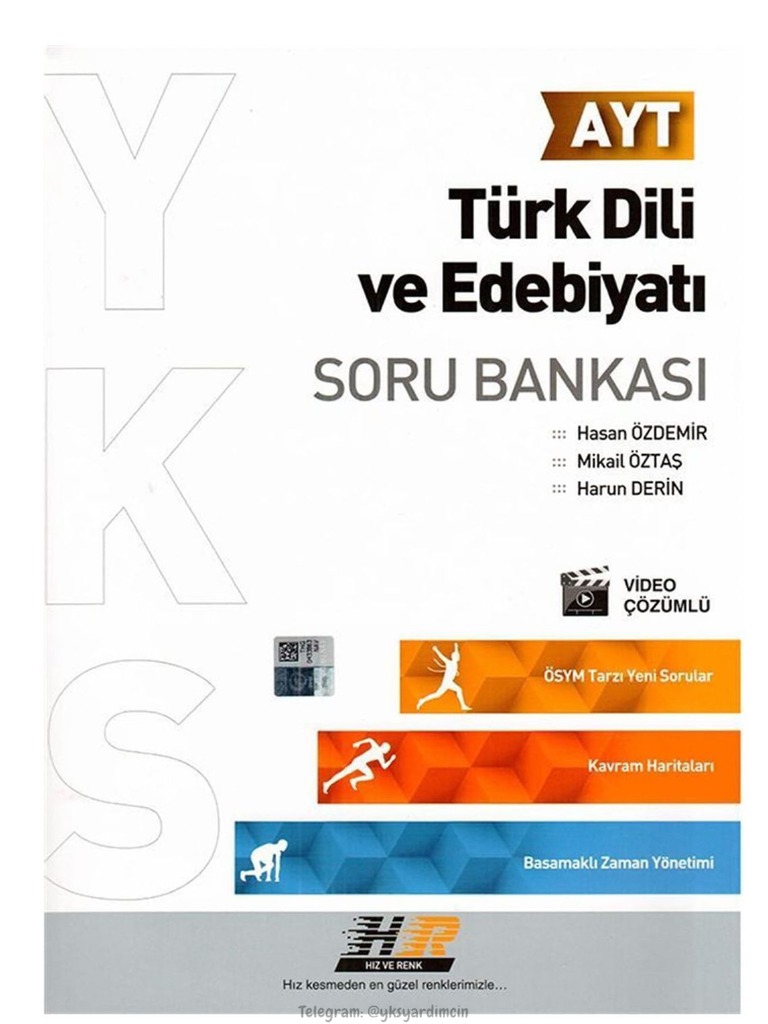 Hız Ve Renk Yayınları - AYT Edebiyat - Soru Bankası | PDF