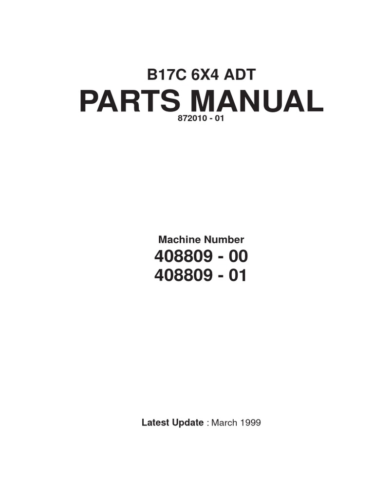 01 - B17C 6X4 Revision 01 Adt | PDF