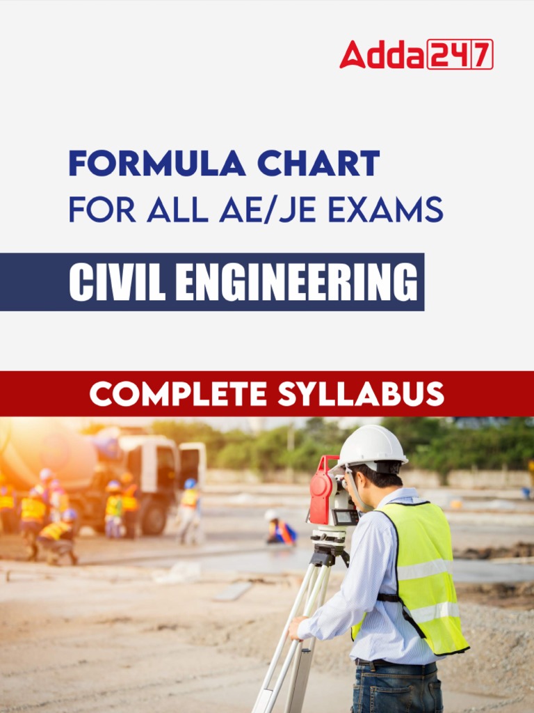 Formula Chart - Civil Engineering | PDF