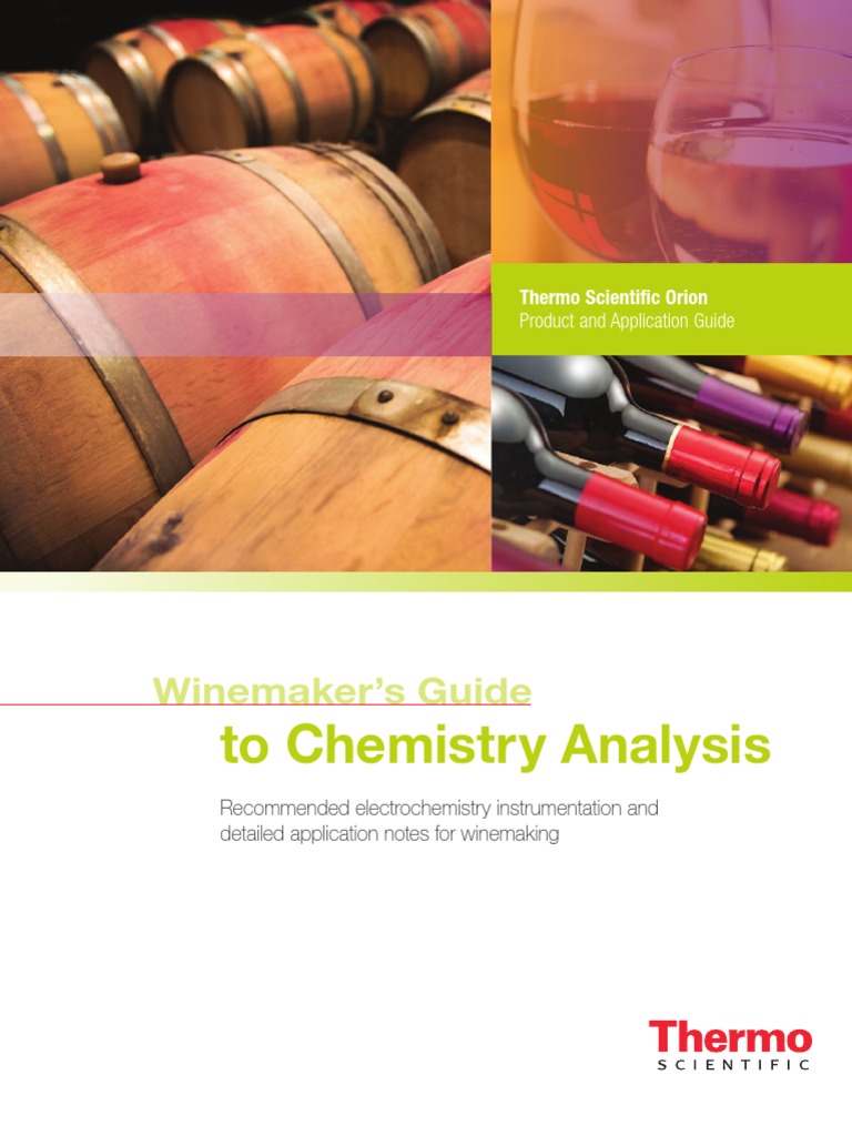 Winemakers Guide To Chemistry Analysis | PDF