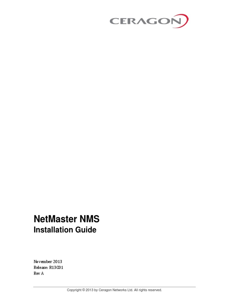 NetMaster Installation Guide | PDF
