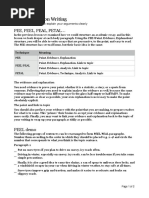 Using The Pee Method To Write Effective Paragraphs | PDF | Paragraph | Essays