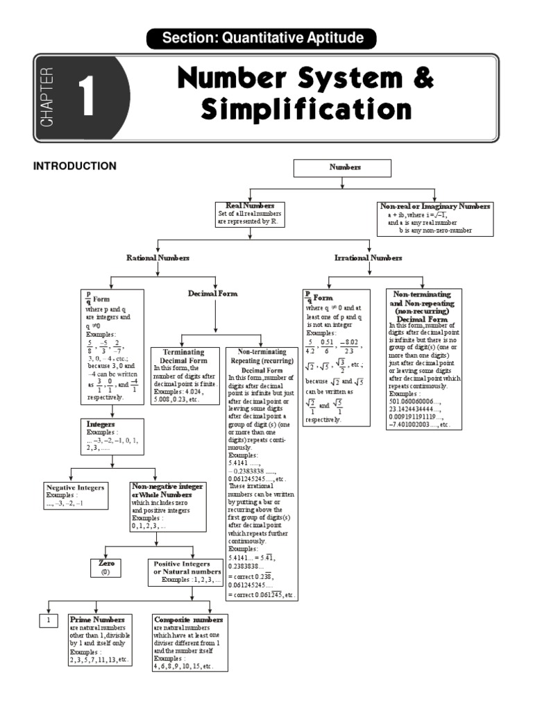 Comprehensive Guide to Number Systems | PDF