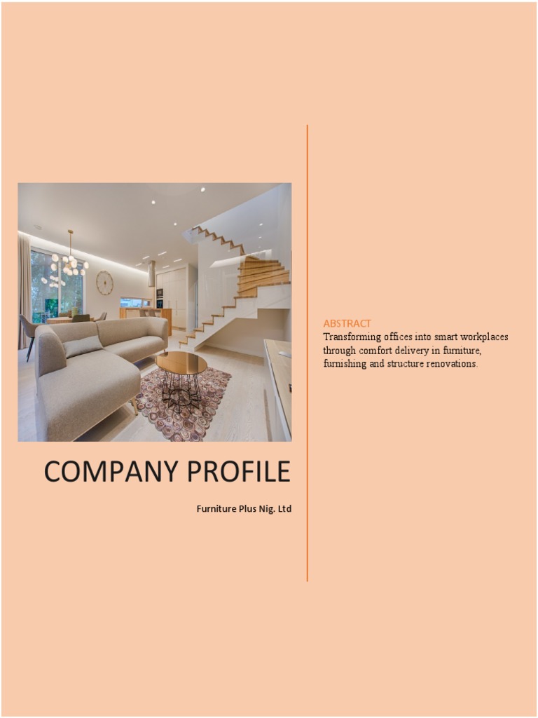 Furniture Plus Company Profile | PDF