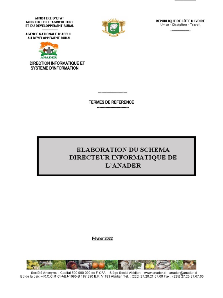 TDR Du Schéma Directeur Informatique | PDF | Ordinateurs
