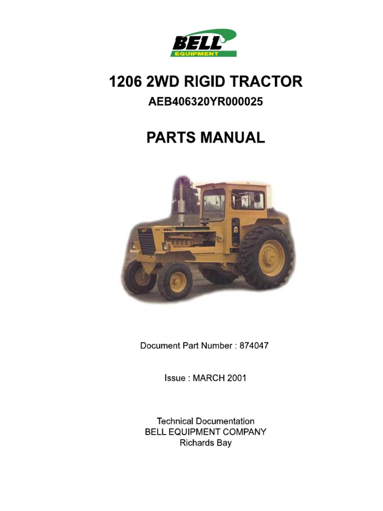 1206 2WD Rigid Tractor Diff | PDF
