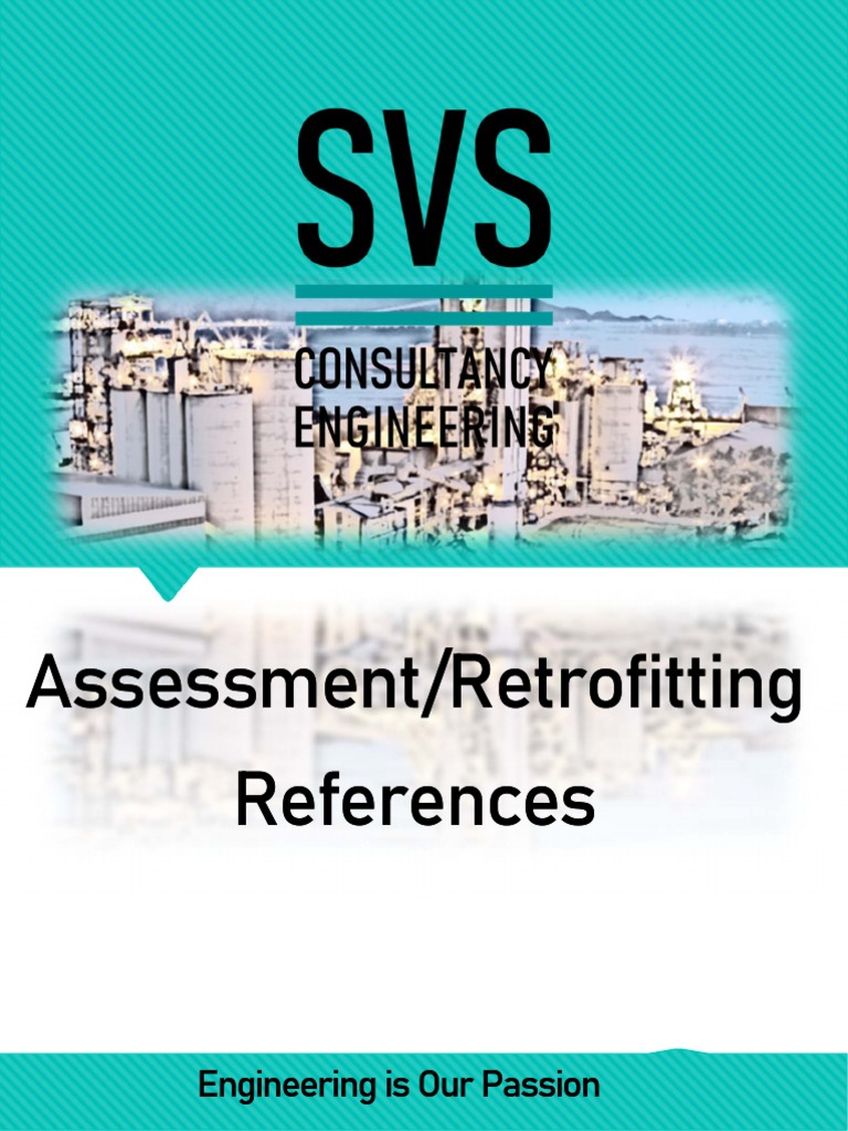 05 - SVS - Assessment & Retrofitting References | PDF 05 - SVS - Assessment & Retrofitting References | PDF
