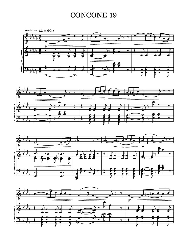 Concone 19 D Thi | PDF