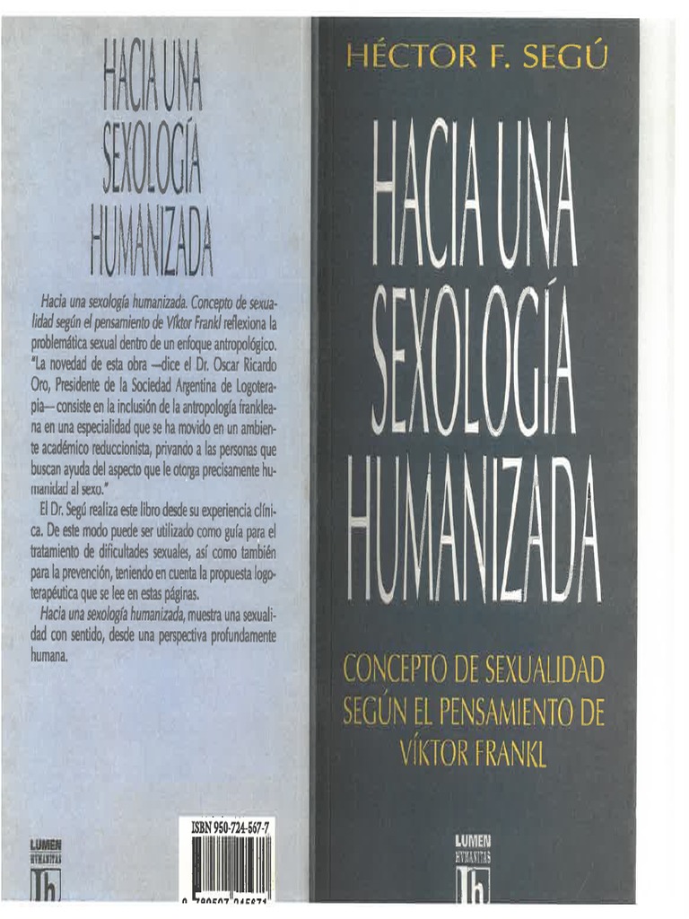 Hacia Una Sexologia Humanizada - Hector Segu - 1996 | PDF