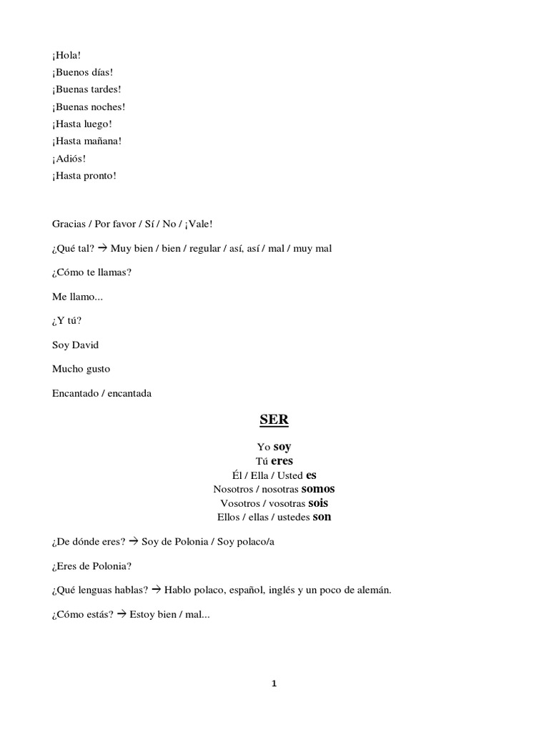Hola | PDF