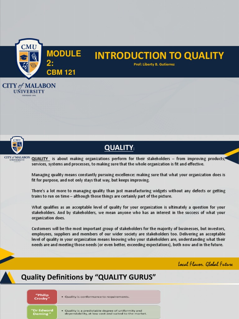 CBM 121 - Module 2 | PDF