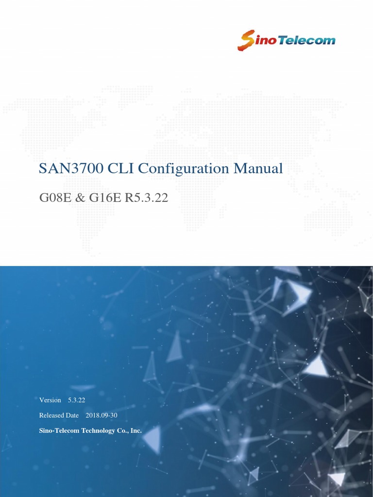 Man g8ps Sino | PDF | Computer Network | Command Line Interface