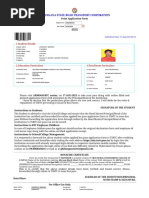 APSRTC Bus Pass Application Form | PDF | Identity Document | Government ...