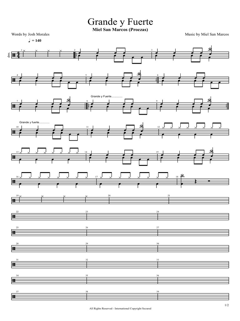 Grande y Fuerte BateriaGrande y Fuerte Bateria | PDF