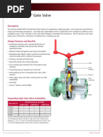 Cameron FLS Gate Valve - PDS0112 | PDF | Valve | Machines