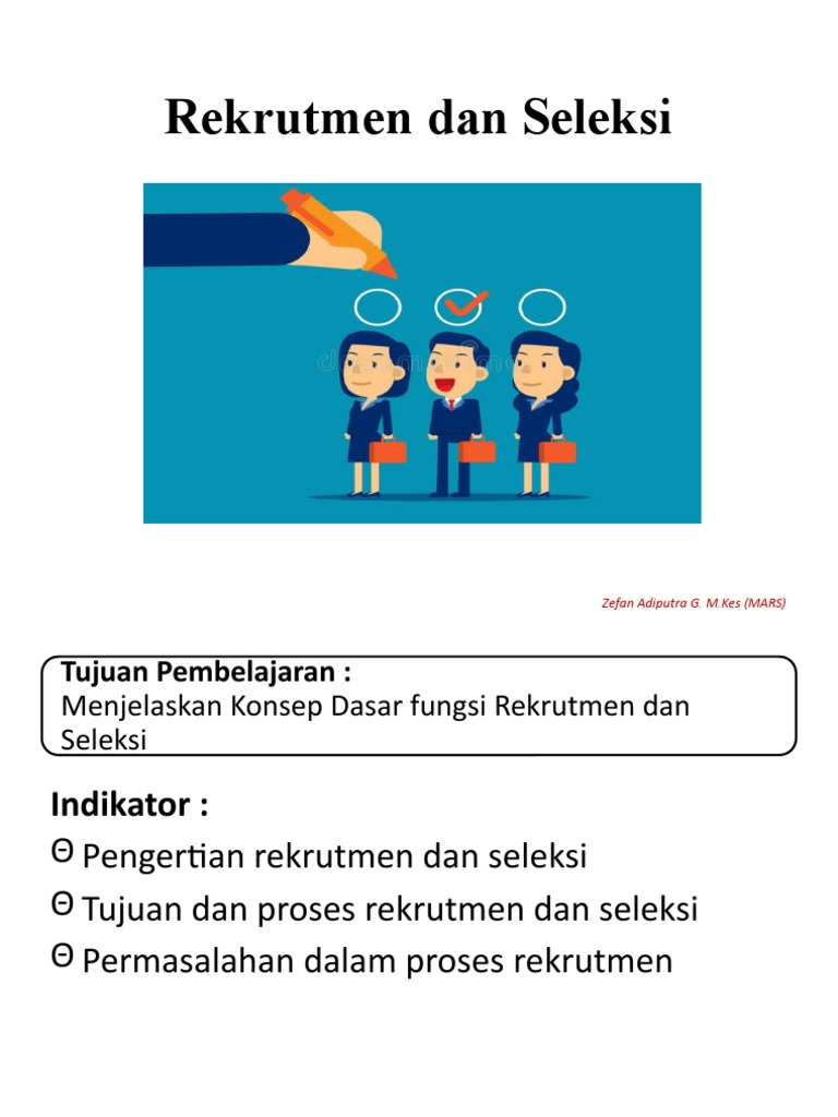 Rekrutmen-Seleksi | PDF