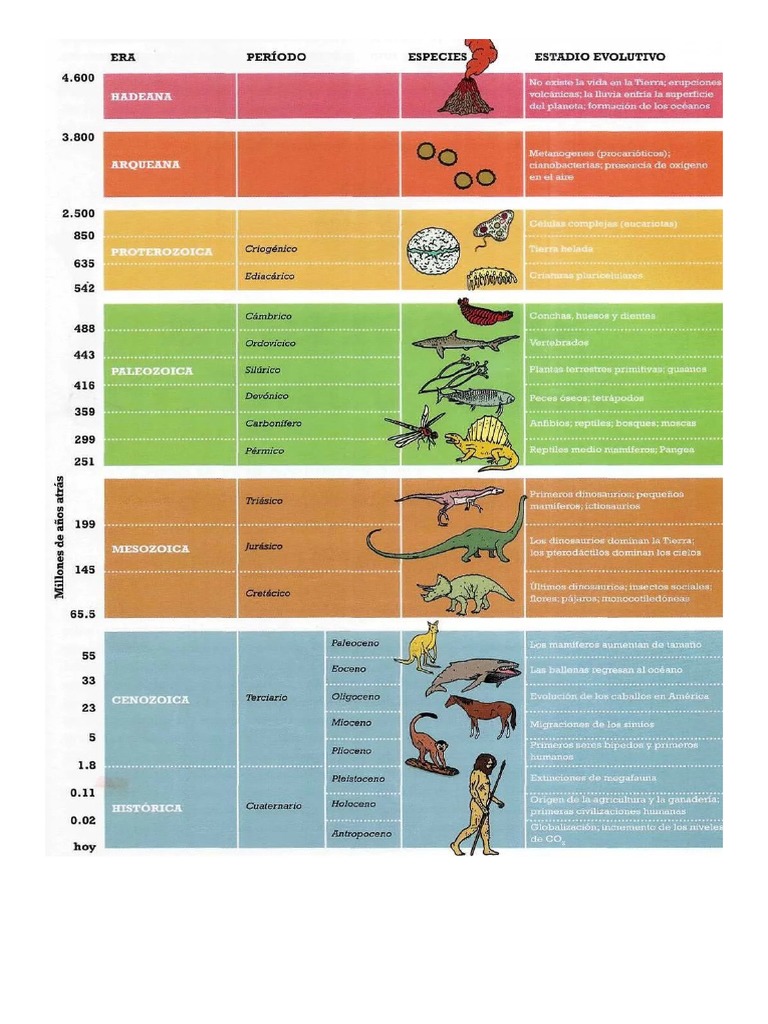 ERAS GEOLOGICAS | PDF