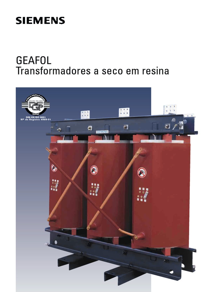 Transformadores Geafol: Segurança e Ecológicos | PDF