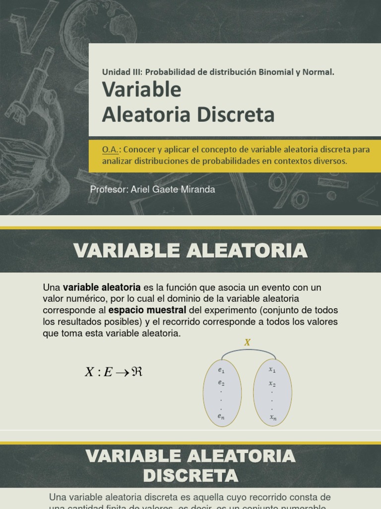 Clase 11 - Variable Aleatoria Discreta | PDF