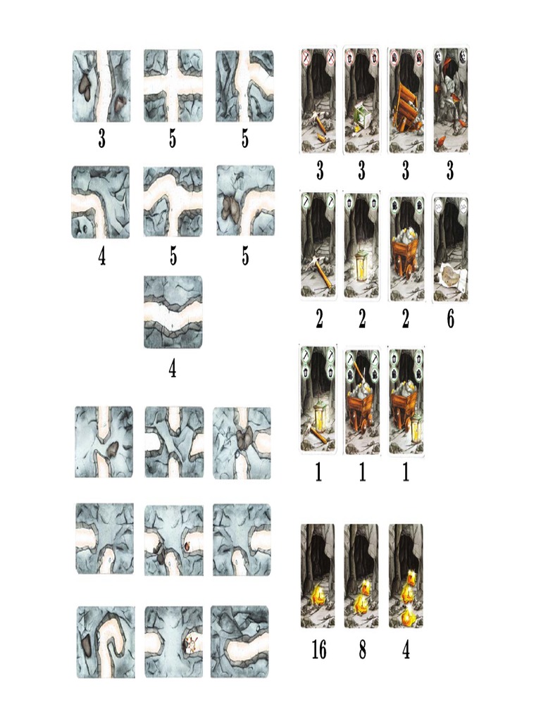 Saboteur Cards | PDF