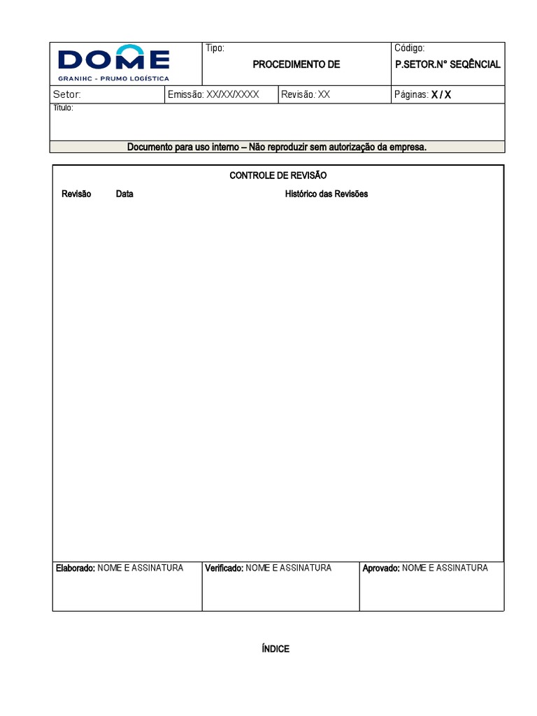Modelo de Procedimento | PDF | Business | Informática
