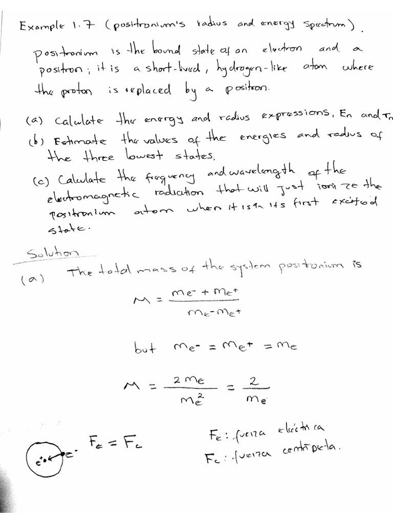 Example 1.7 Zettili Quantum Mechanics | PDF