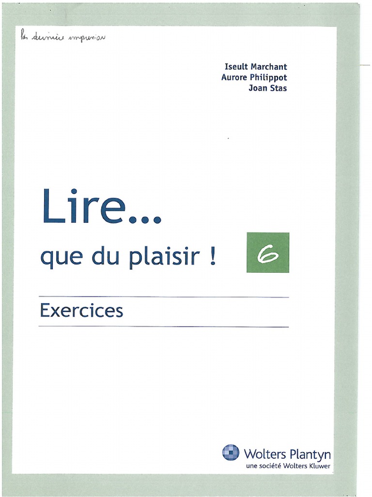 Lire Que Du Plaisir 6 Pdf
