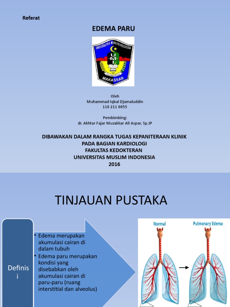 Edema Paru | PDF
