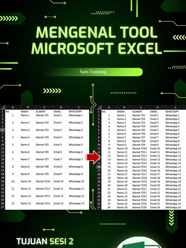 Panduan Penggunaan Microsoft Excel | PDF | Metode & Bahan Ajar | Seni