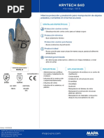 MAPA DataSheet Ultranitril 480 Ar Es | PDF | Química | Materiales