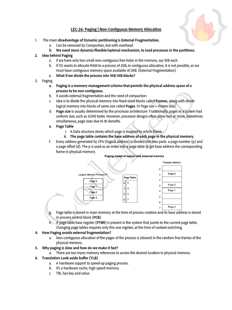 Lec 26 Notes | PDF Lec 26 Notes | PDF
