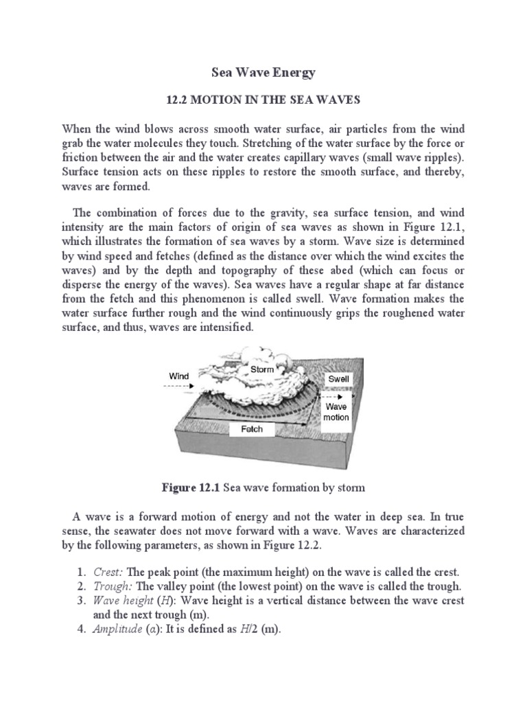 M5 - Sea Wave Energy | PDF