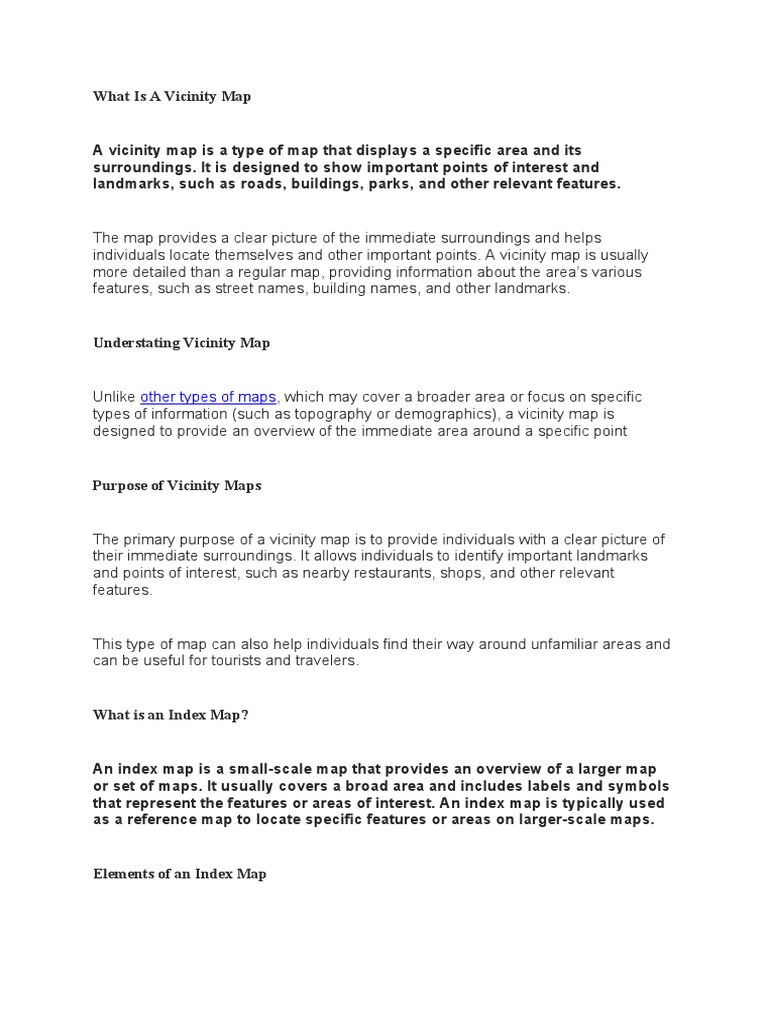 Types of Maps-GIS System | PDF