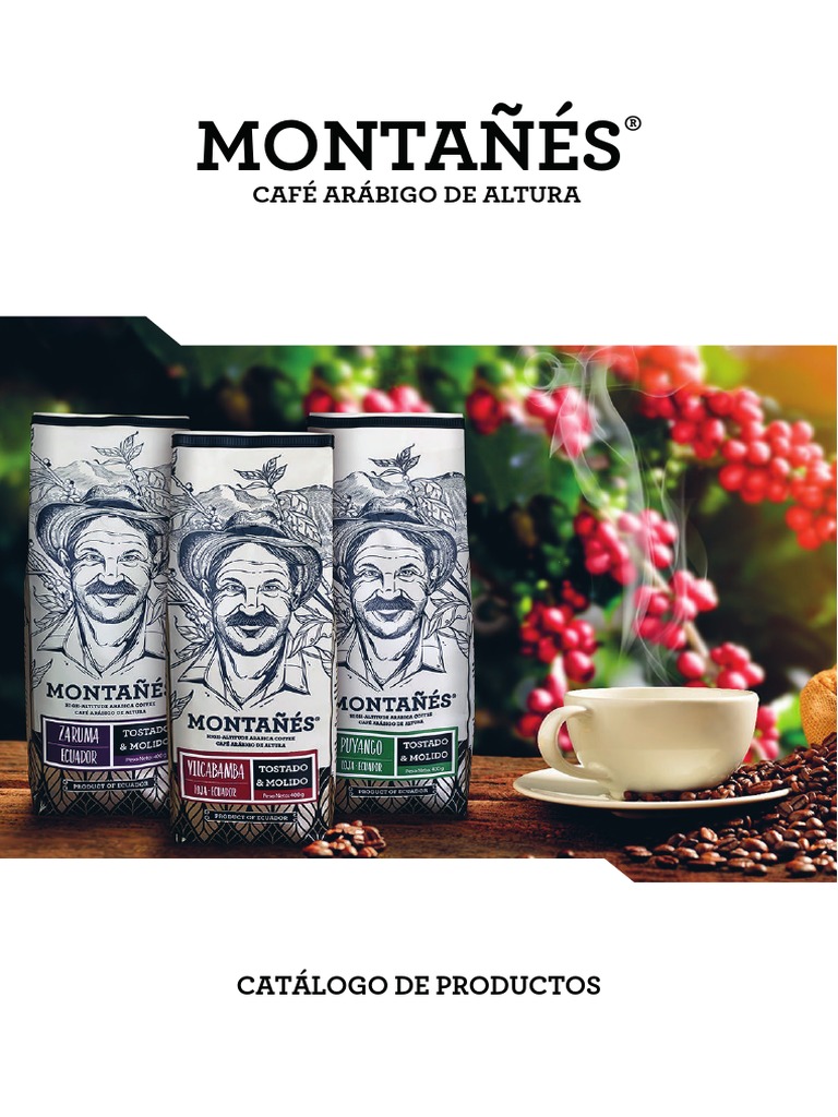 Catálogo de Café Montañés en Ecuador | PDF