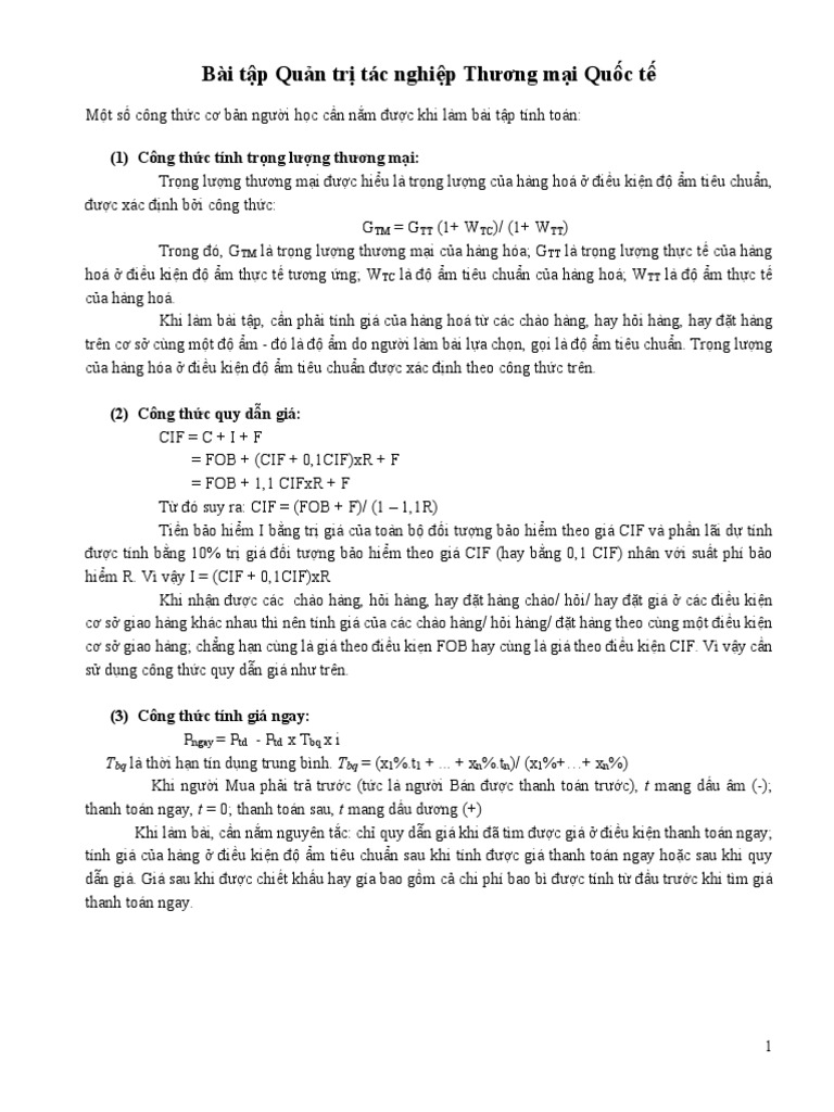 Bai tap QTTN TMQT gui sinh vien (updated) (1) | PDF