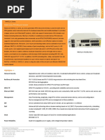 Raisecom - RAX700 Series Datasheet | PDF | Network Switch | Ethernet