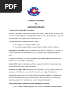 Full Curriculum Studies Notes-1 | PDF