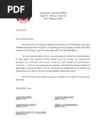 Tutorial Request Letter | PDF | Higher Education | Academic Degree