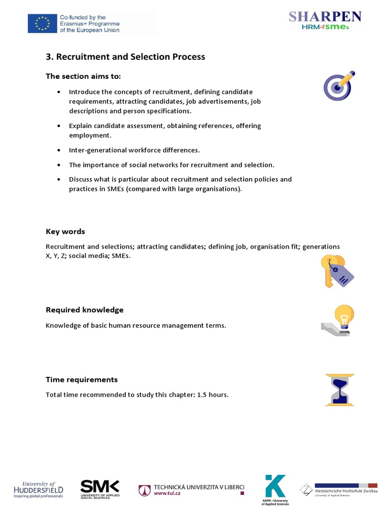Chapter 3 - Recruitment and Selection Process | PDF | Recruitment | Social Media