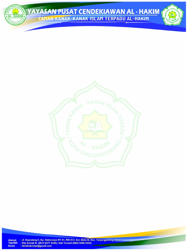 Kop Surat TK A4 | PDF