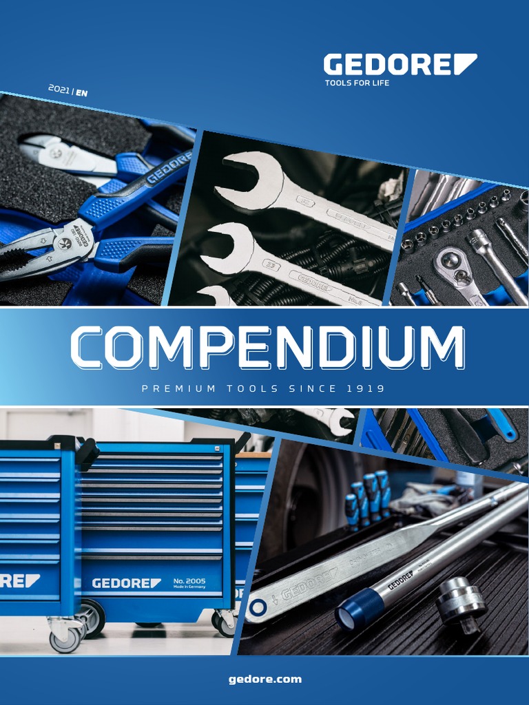 Gedore Blue General Catalogue 2021 Официална Промоция | PDF
