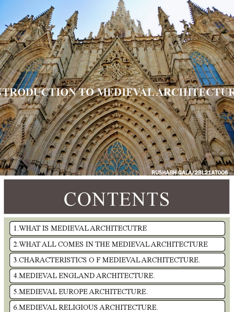 Introduction To Medieval Architecture | PDF | Church (Building ...