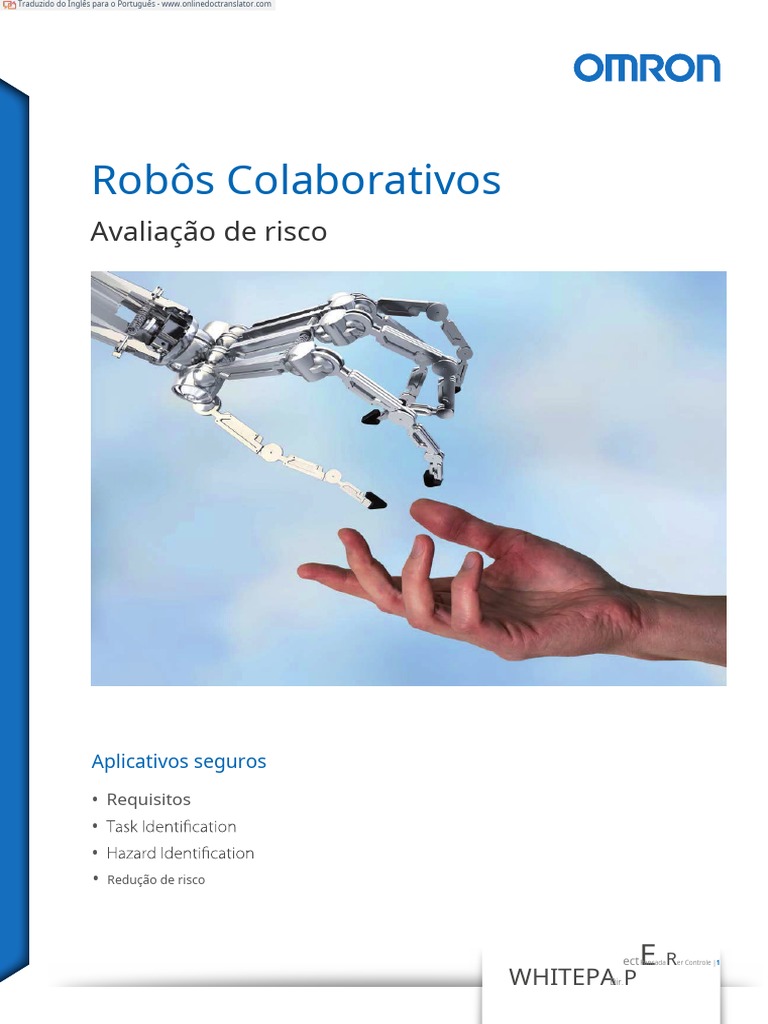 02 Collaborative Robot Risk Assessment - En.pt | PDF