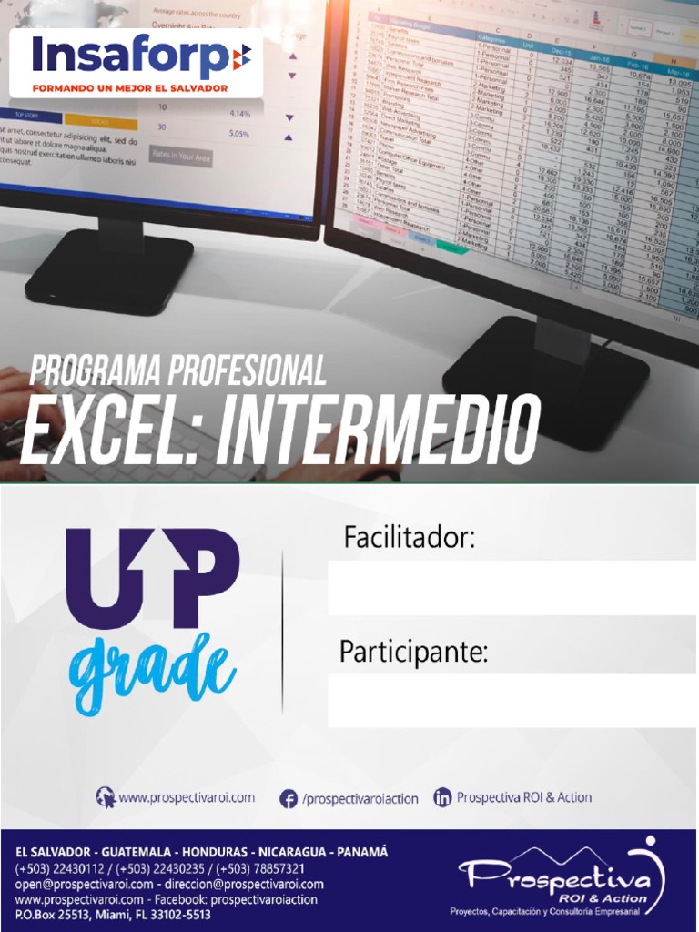 Manual Excel Intermedio | PDF Manual Excel Intermedio | PDF