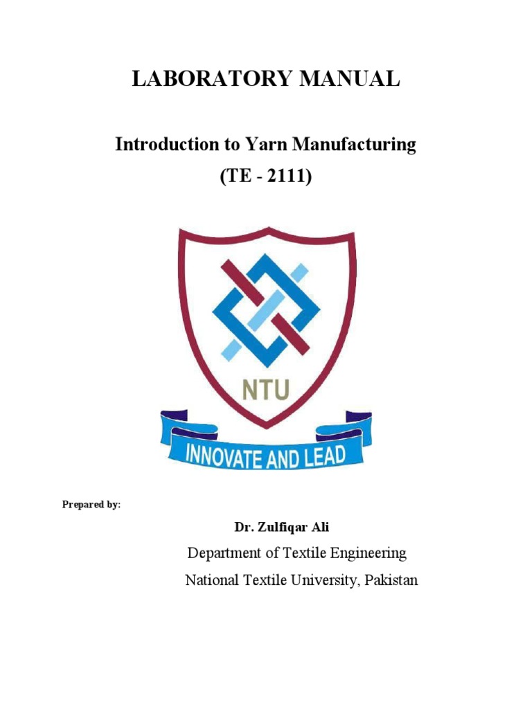 Intro Ym Lab Manual - 2022 | PDF