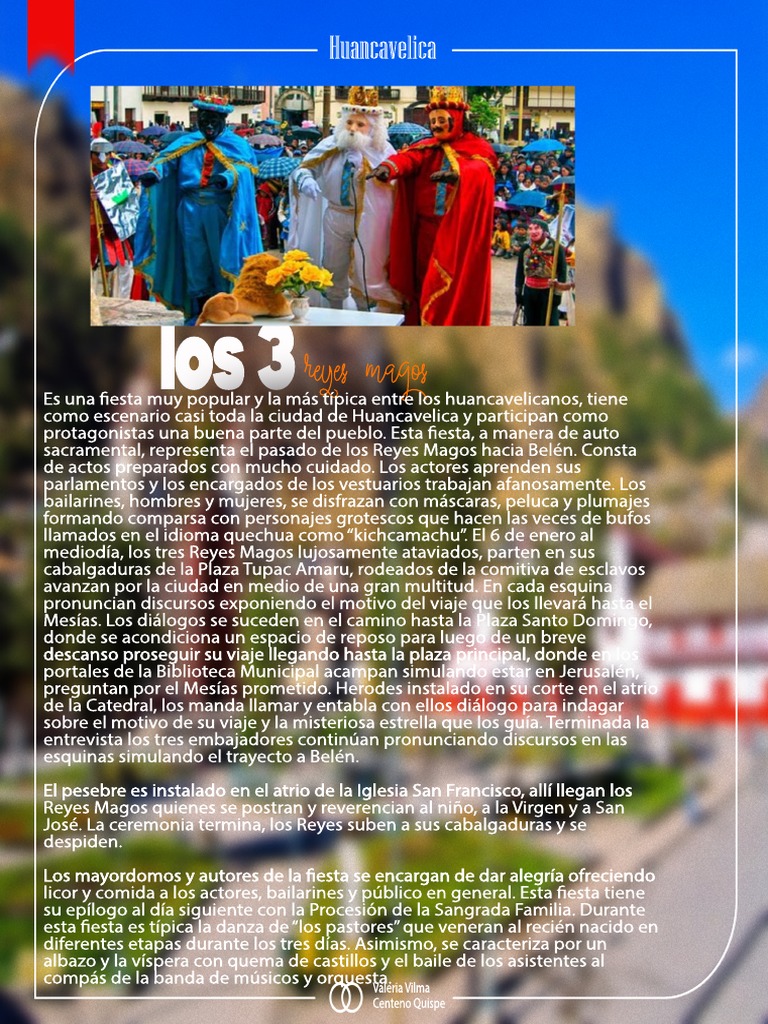 Fiesta de los Reyes Magos en Huancavelica | PDF