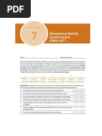Questionário OBQ-44 - PDF | PDF