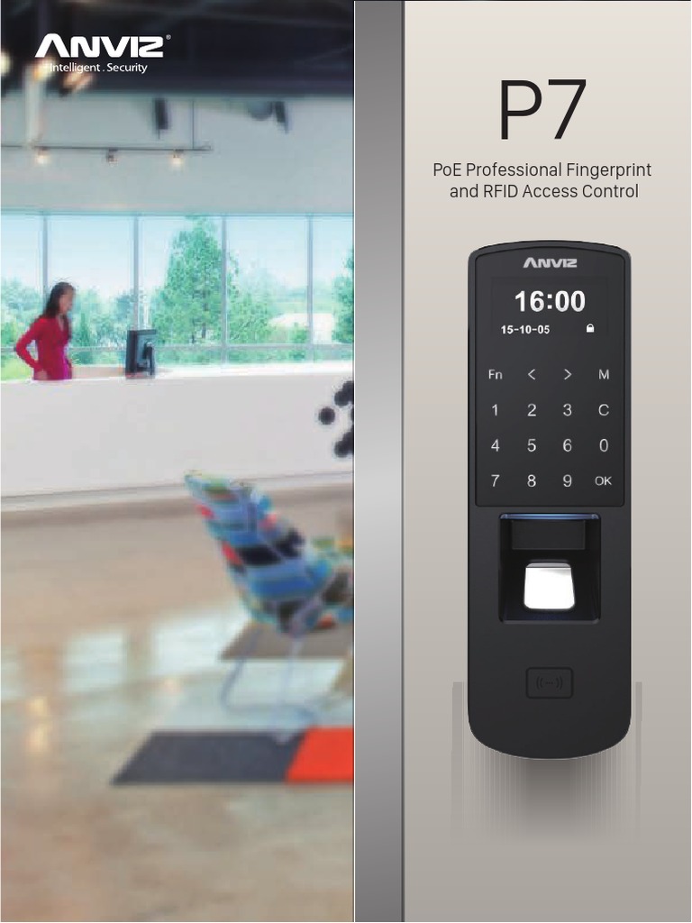 Anviz P7 Catalogue EN 01.22.2019 | PDF