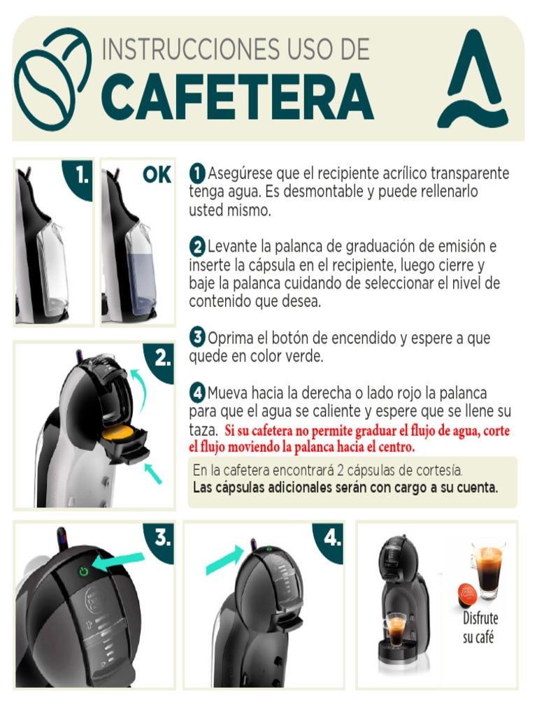 1.a.2 Uso Cafetera | PDF