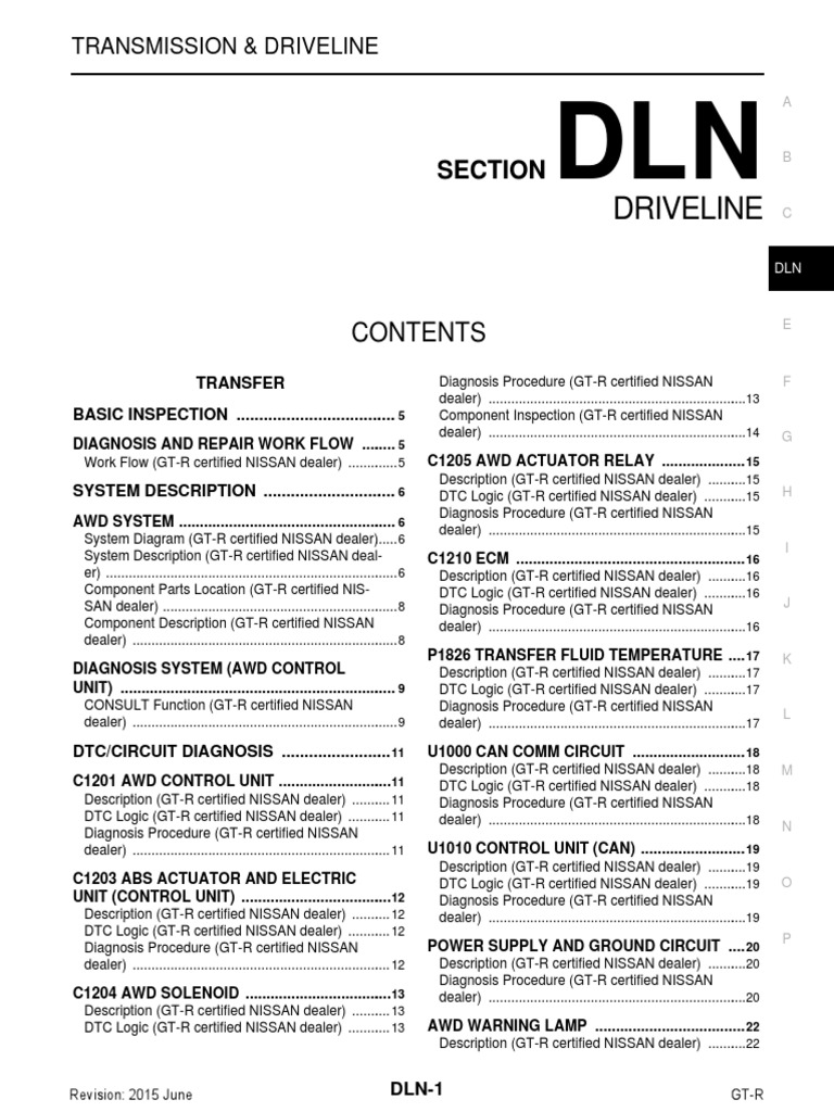 Driveline: Section | PDF